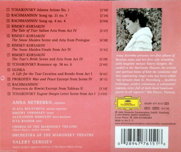 Anna Netrebko, Russian Album (Gebraucht) in Brügg BE für CHF 2 – mit ...