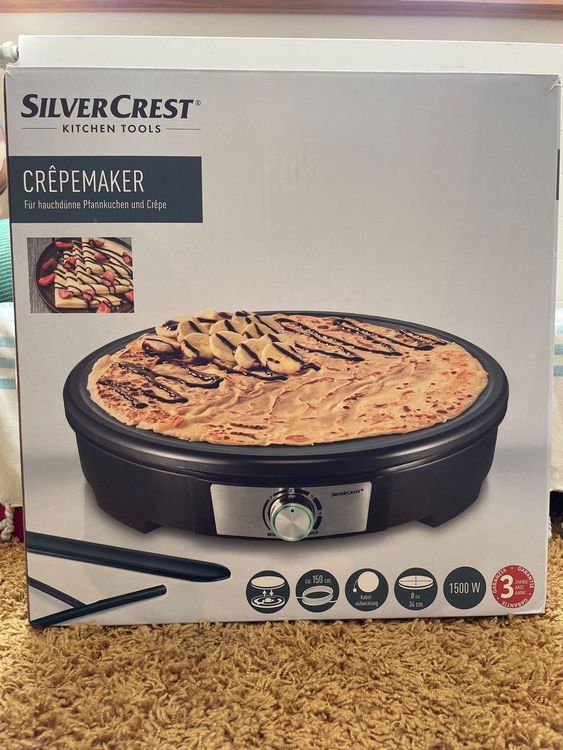SILVERCREST Crêpemaker SCM 1500 E5 | Kaufen auf Ricardo