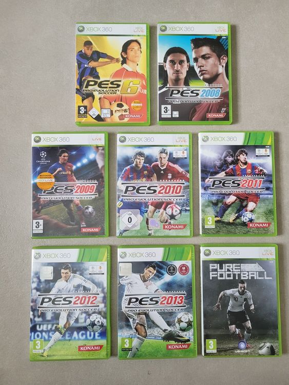 9x PES Games (XBox 360) | Kaufen auf Ricardo