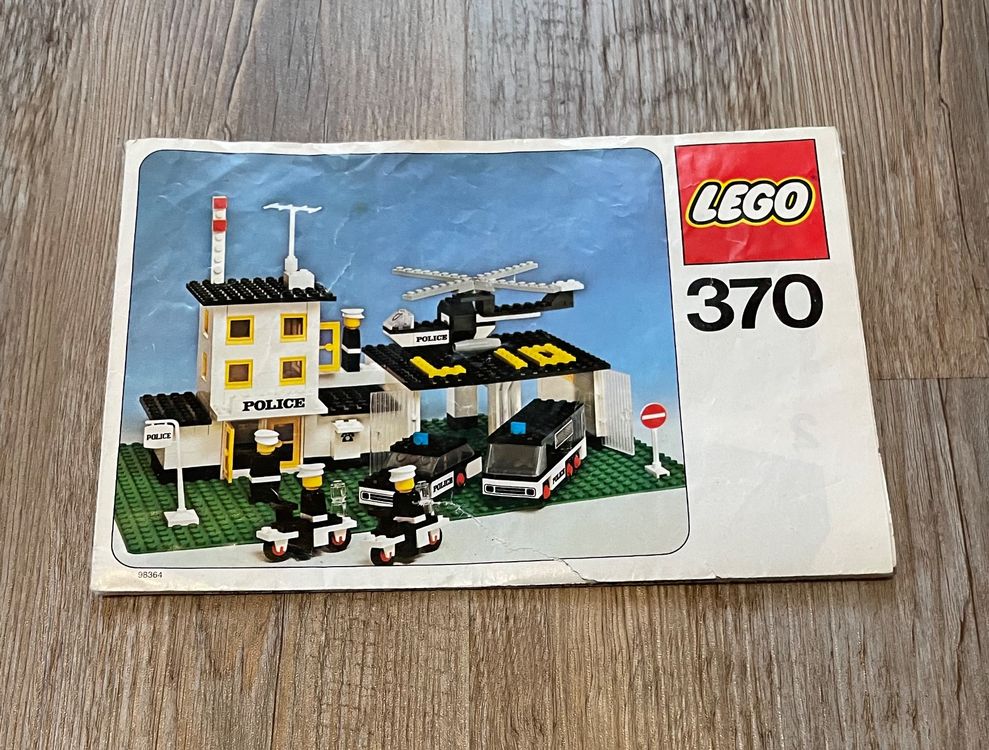 Vintage / Antik / Rarität Lego 370 Polizei Hauptquartier (Gebraucht) in ...