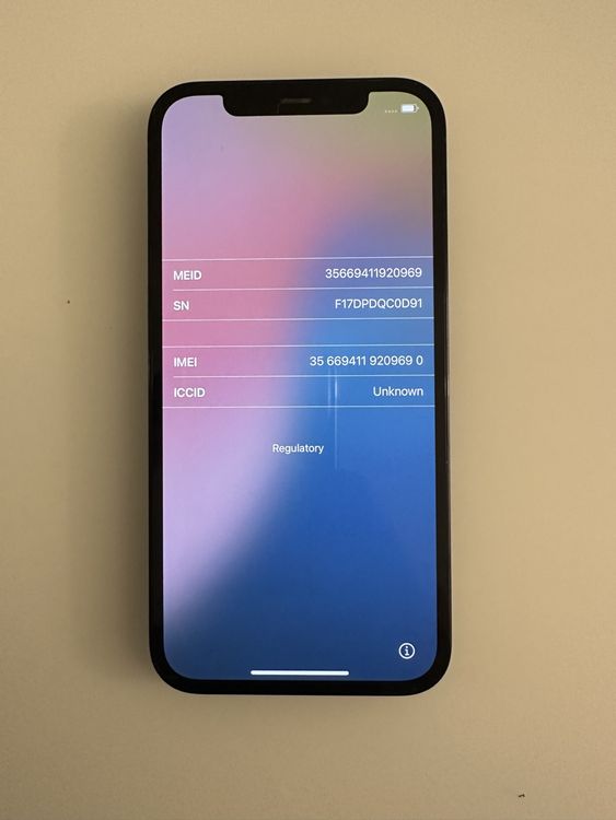 iPhone 12 Pro Blau 128GB Top Zustand (Gebraucht) in für CHF 239 – mit ...