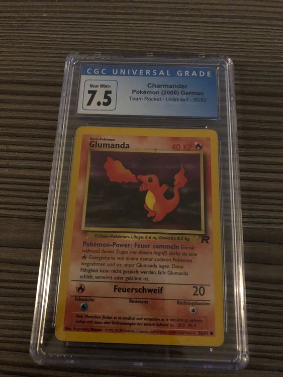 Glumanda CGC 7.5 Grading Card Team Rocket (Gebraucht) in für CHF 16 ...