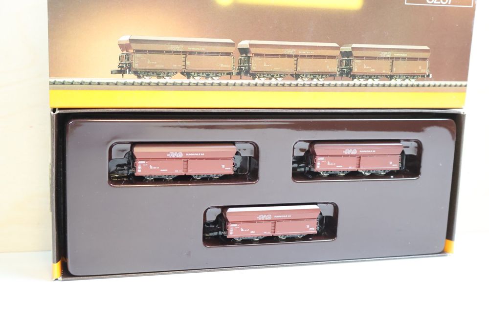 Märklin mini club Selbstentladewagen Set RAG 8237 - Top (Gebraucht) in ...