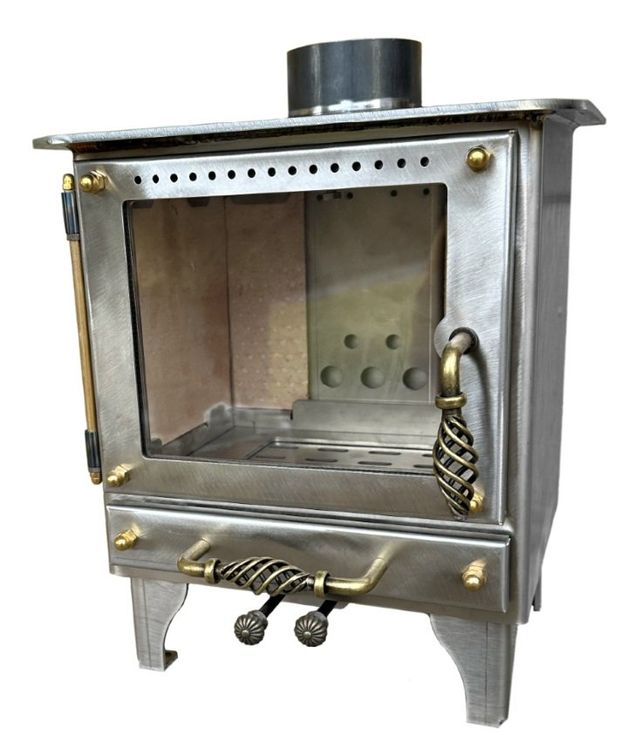TINY STOVE (Ocean Edition) Mini Holzofen für Camper und Boot (Neu und ...