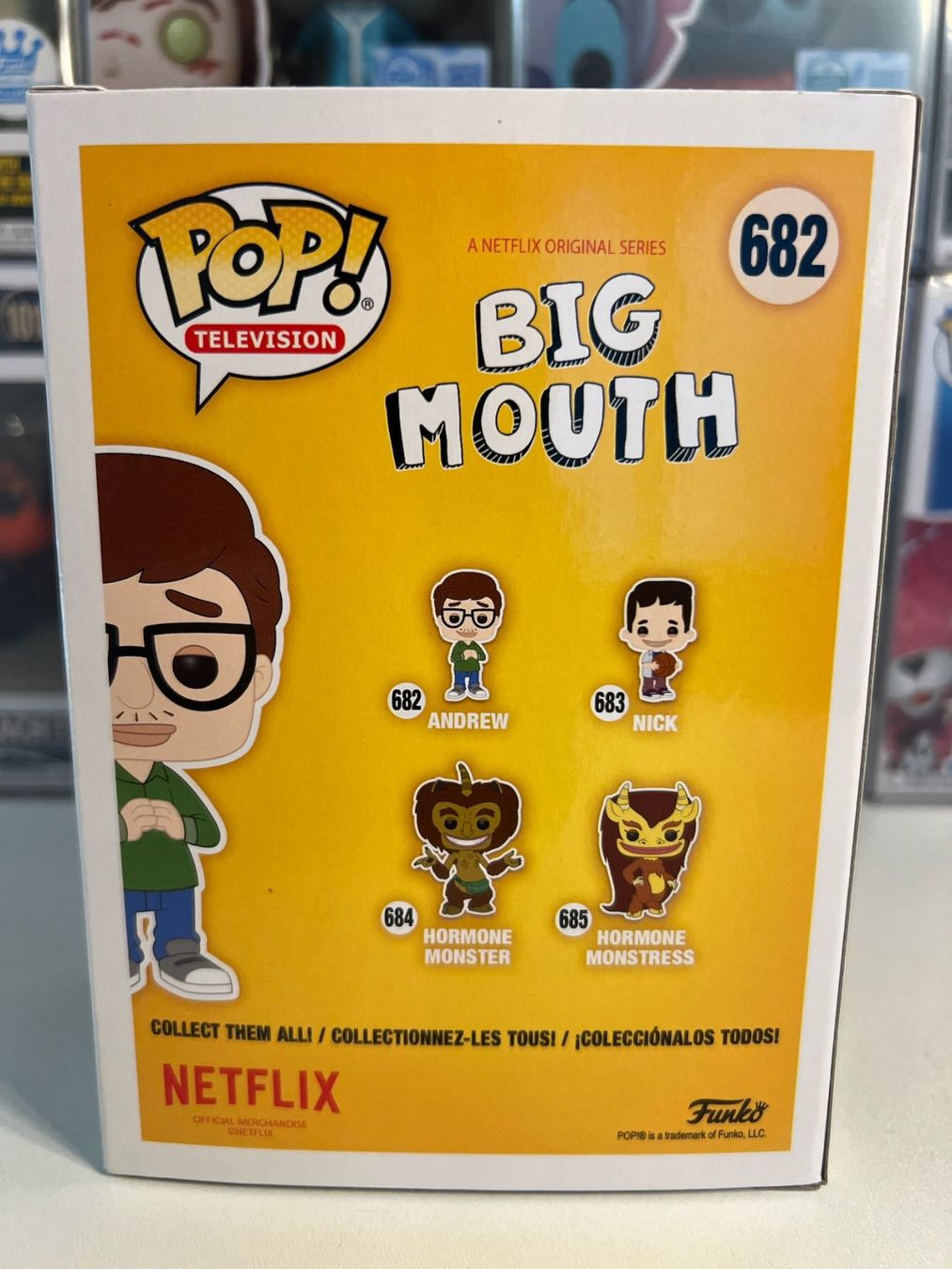 Funko POP! Television Big Mouth Andrew (Neuf avec emballage d'origine ...