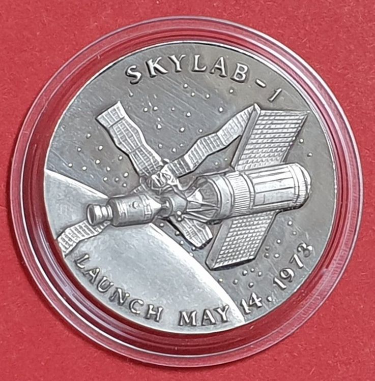 Skylab- 1 Launch 14.May1973 999.9 Silber (Gebraucht) in für CHF 19 – mit Lieferung auf Ricardo ...