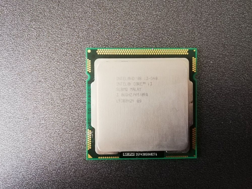 Intel® Core™ i3-540 Prozessor LGA 1156 (Gebraucht) in Thundorf für CHF ...