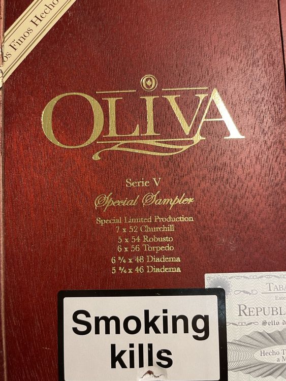 Zigarre Oliva V Special Sampler 5 verschiedene Sorten (Neu (gemäss ...
