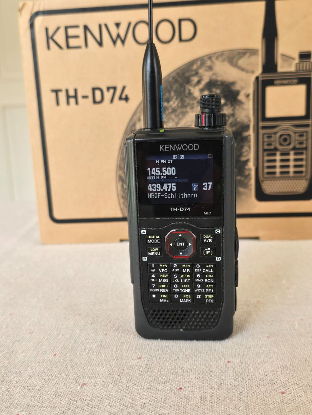 KENWOOD TH-D74E - VHF/UHF Transceiver mit D-Star (Gebraucht) in ...