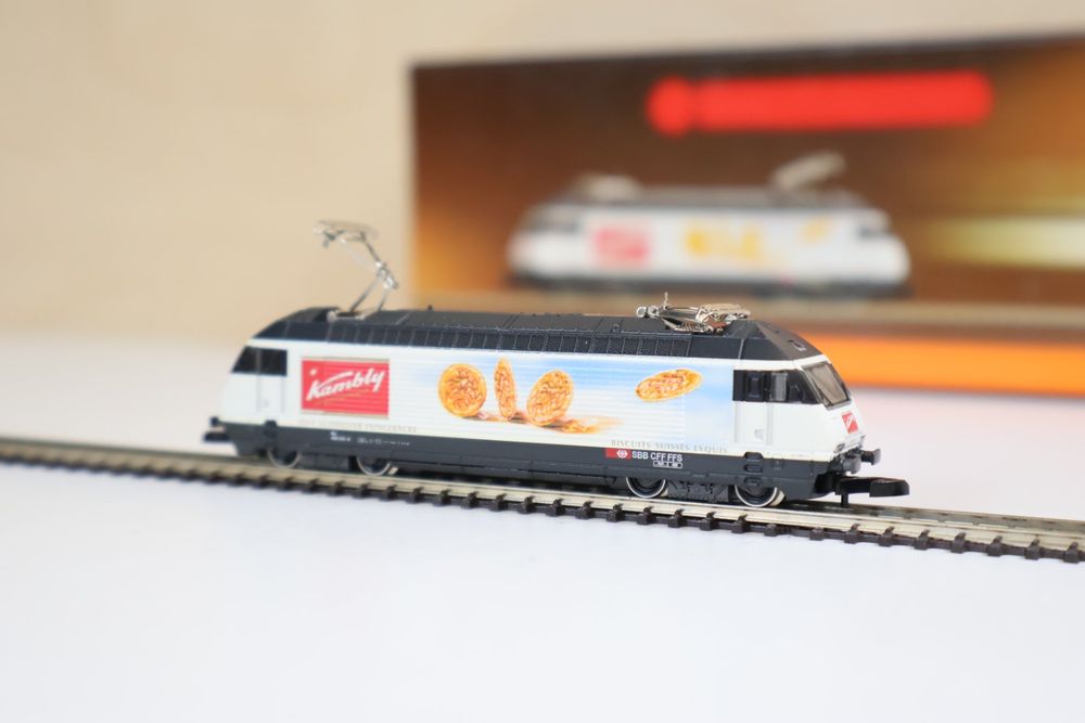 Märklin mini club SBB Re 460 "Kambly" E-Lok 88456 (Gebraucht) in ...