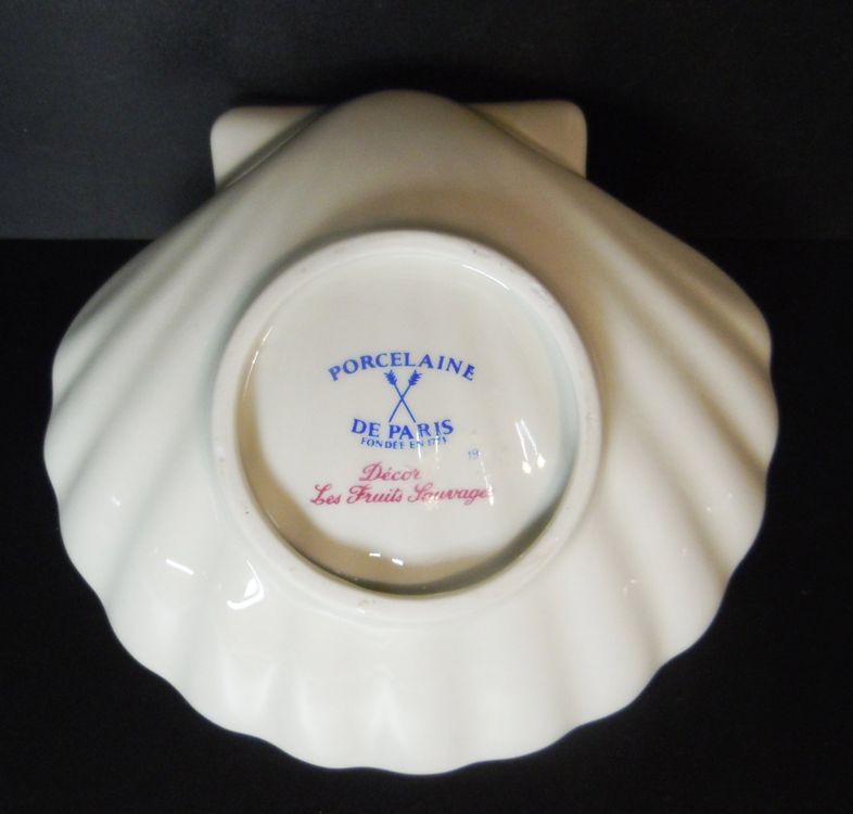 SCHALE MUSCHELFORM FÜR SEIFE, JUGENDSTIL PORCELAINE DE PARIS (Gebraucht) in Matzingen für CHF 10 ...