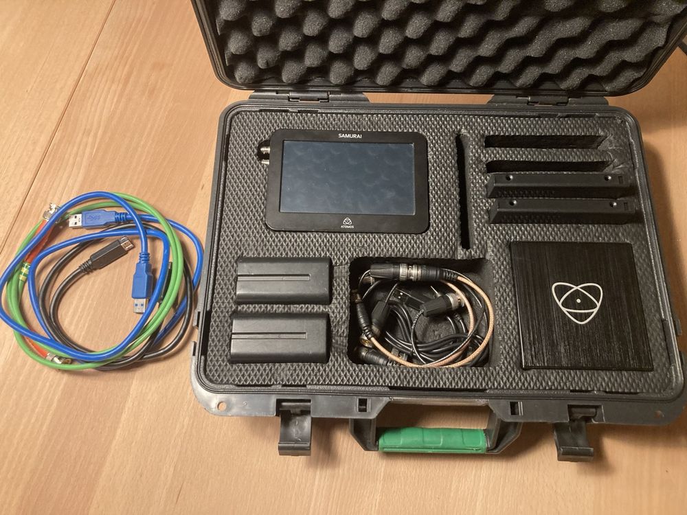 Atomos Samurai HD/SDI ProRes 422 Fieldrecorder Set + Zubehör (Gebraucht ...
