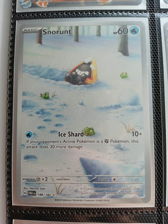 Snorunt Alternate Art - Paradox Rift Pokemon Englisch | Kaufen auf Ricardo