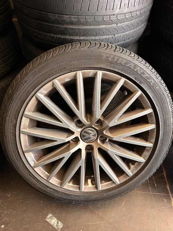 Original VW Polo 17 Zoll Felgen Sommerräder (Gebraucht) in Hünenberg ...