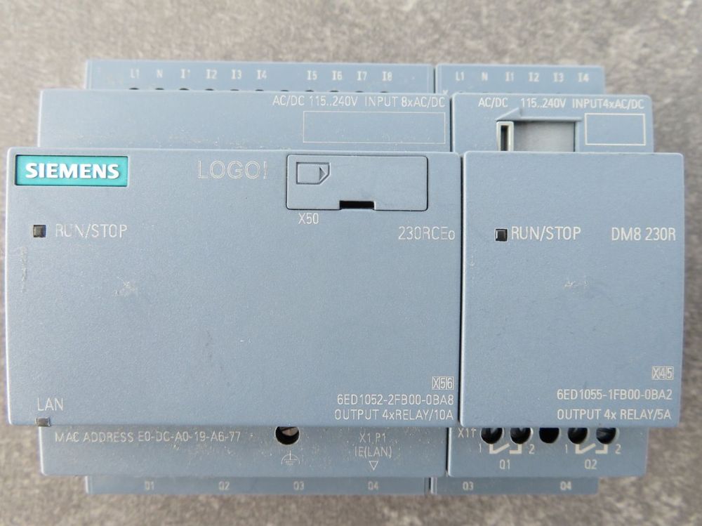 Siemens LOGO 230RCE mit DM8 230R | Kaufen auf Ricardo