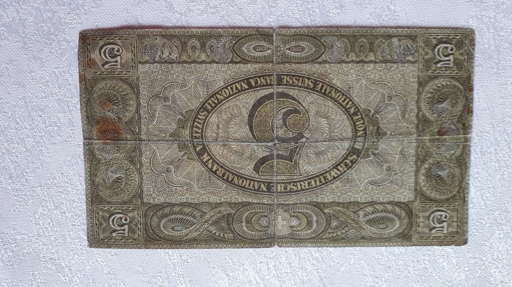 Alte Geld 5er Note 1951 (Gebraucht) in Mönchaltorf für CHF 30 – mit ...