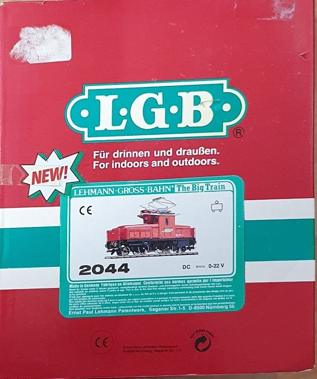 LGB 2044 RhB Rangierlok Ge2/4 orange Analog, neuwertig, OVP (Gebraucht) in Seon für CHF 420 ...