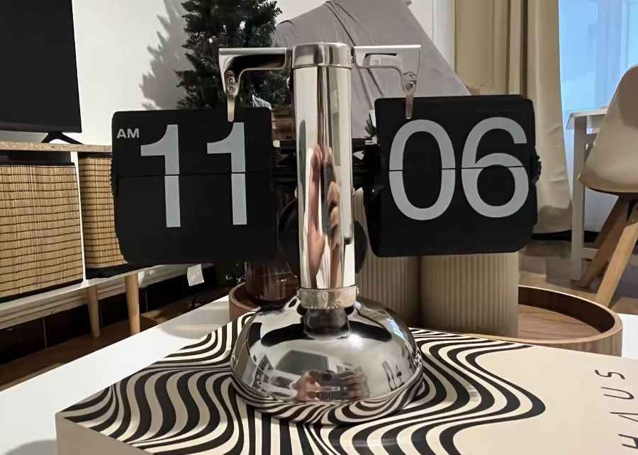 Vintage Flip Clock, Retro Design, Excellent Condition (Neu und ...