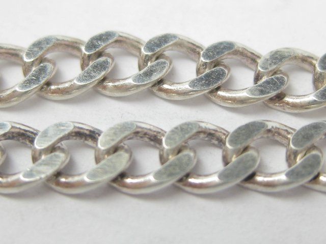 Panzerkette Armband Silber 925 / 20 cm | Kaufen auf Ricardo