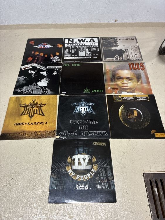 10x vinyles Rap Hip-Hop (D'occasion) à Chavannes-de-Bogis pour CHF 80 ...