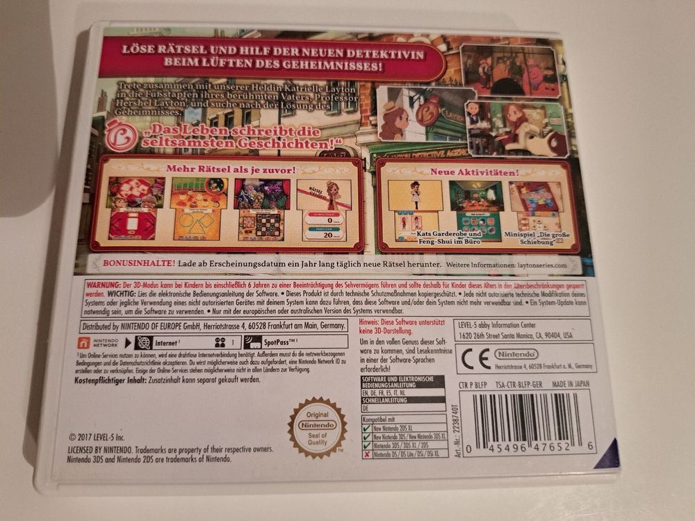Nintendo 3DS Game Laytons Mystery journey | Kaufen auf Ricardo