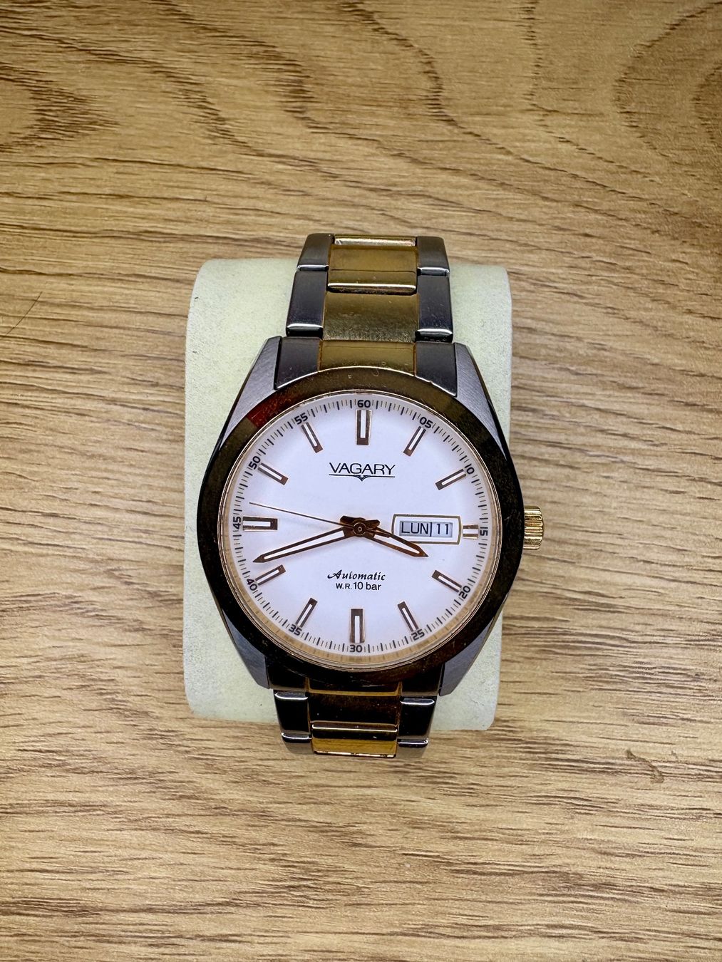 Vagary Day Date, Stahl und Gold, Automatisch Armbanduhr (Gebraucht) in ...