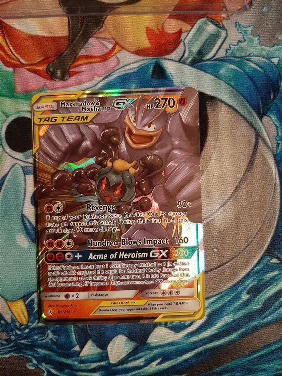 Pokémon 82/214 Marshadow & Machamp GX ! (Neu (gemäss Beschreibung)) in Burgdorf für CHF 11 – mit ...