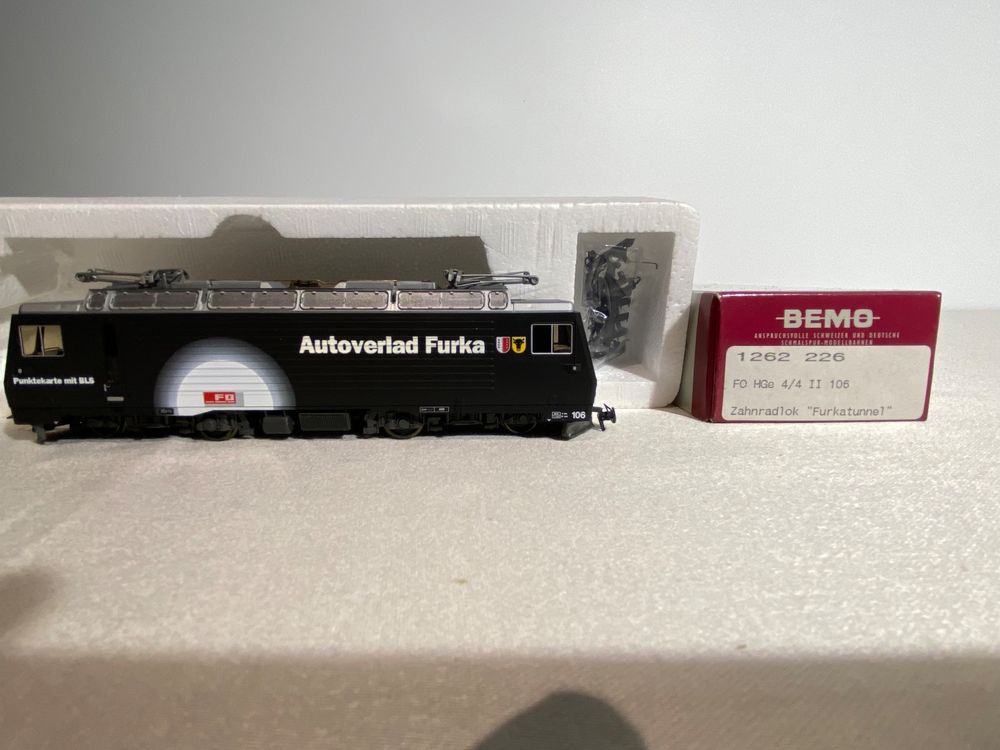 BEMO FO HGe 4/4 II 106 Zahnradlok “Frukatunnel“ | Kaufen auf Ricardo