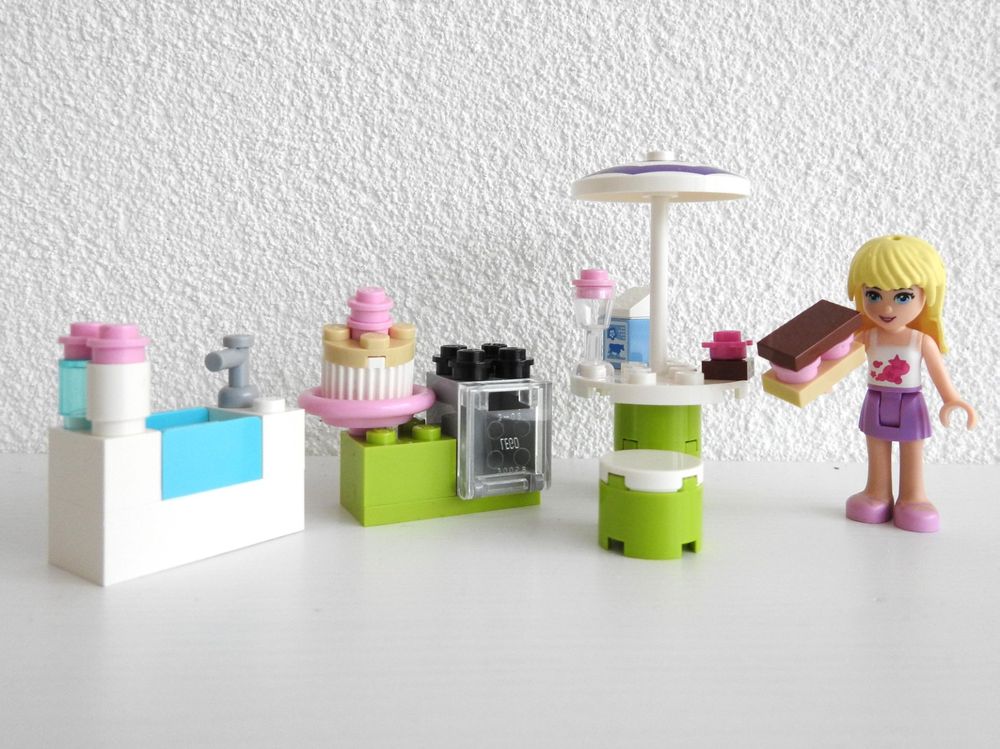 Lego 3930 Stephanie’s Outdoor Bakery, vollst. + Bauanleitung (Gebraucht ...