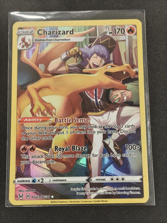 Charizard TG03/TG30 EN (Neu und originalverpackt) in Therwil für CHF 30 ...