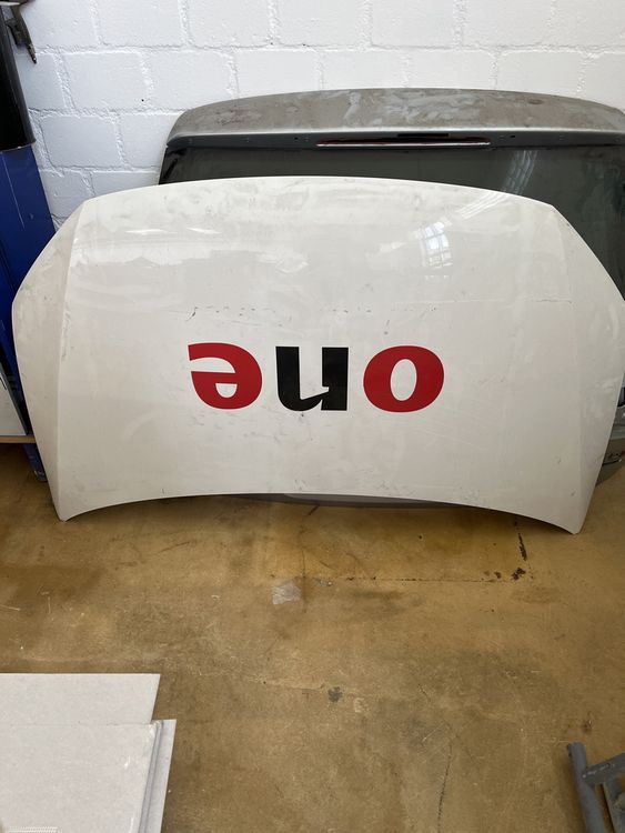 Original VW Caddy Maxi Motorhaube LB9A Polarweiss | Kaufen auf Ricardo