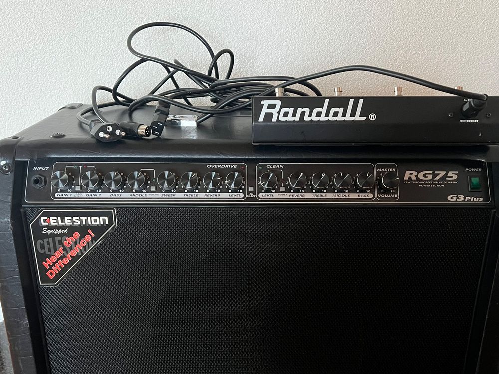 Randall RG75 G3 Plus Combo Verstärker inkl. Fusspedal (Gebraucht) in ...