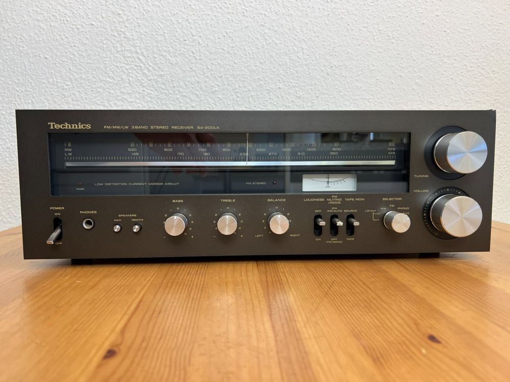 Technics Receiver SA-200LK - Toller Sound & Revidiert! (Gebraucht) in ...