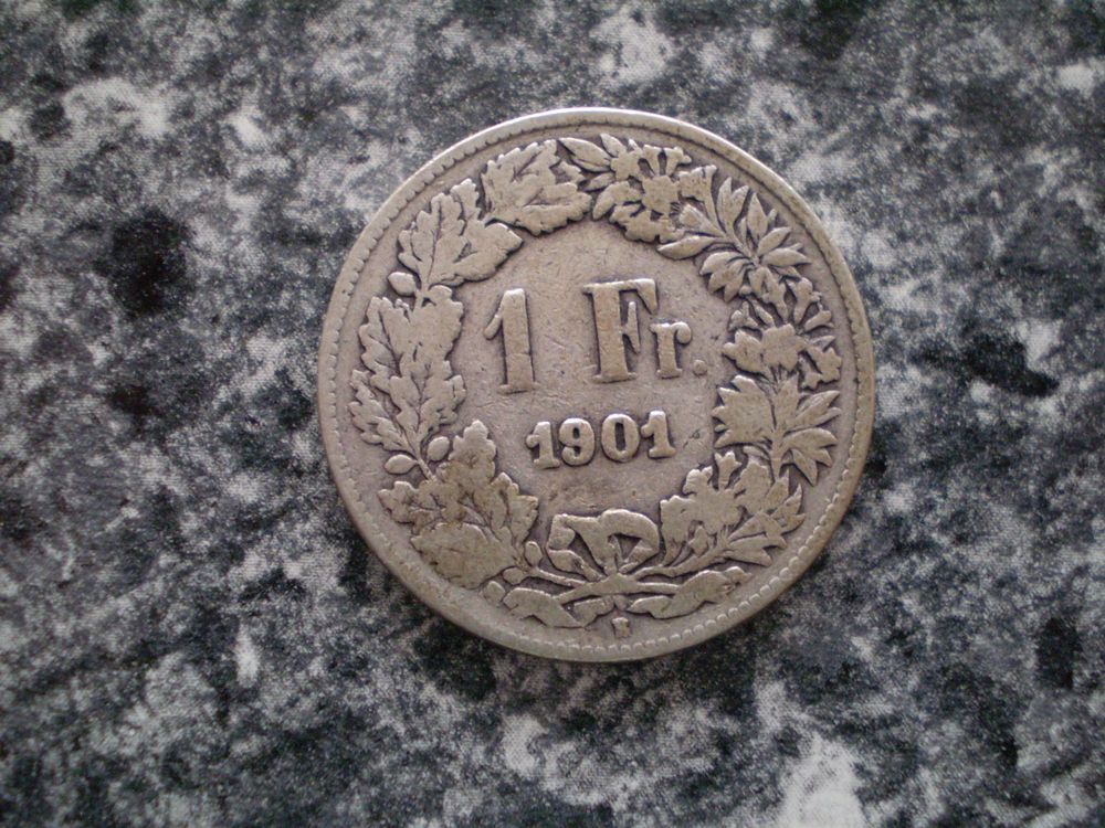 1 Fr.1901 !!! Rar !!! ab 1.- !!! (Gebraucht) in Dierikon für CHF 3 – mit Lieferung auf Ricardo ...