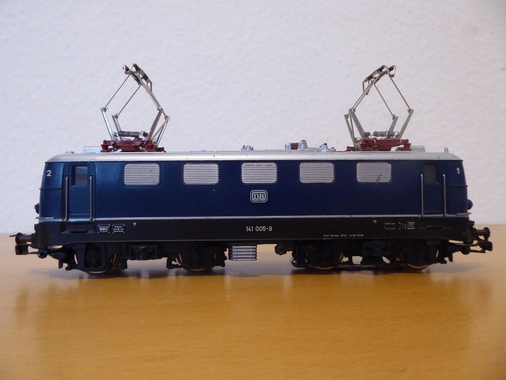 Märklin 3024 Elektrolok BR141 005-9 DB, Blau Analog,H0,WS/AC (Gebraucht ...
