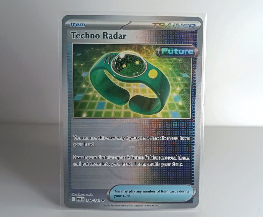 Techno Radar 130/131 Pokeball Pokemon Prismatic Evolutions | Kaufen auf ...
