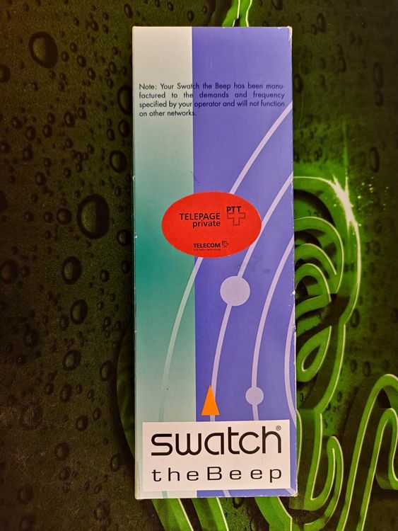 SWATCH PAGER "The Beep Numeric" Vintage 1995 Sammlerstück (Neu (gemäss Beschreibung)) in ...