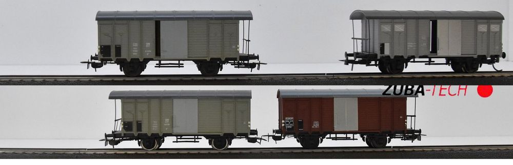 Piko 4x gedeckte Güterwagen SBB H0 GS ohne OVP | Kaufen auf Ricardo
