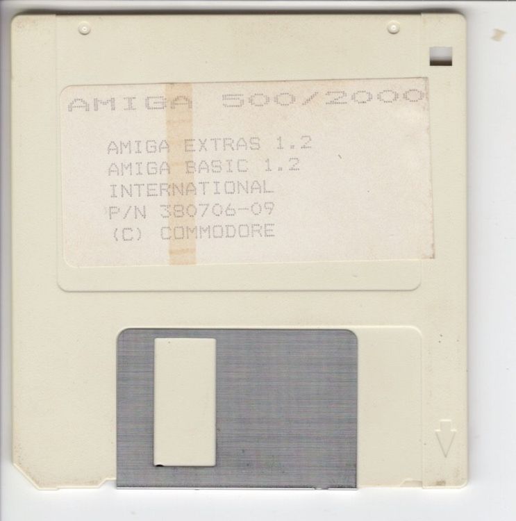 Commodore - Amiga 500 Workbench 1.2 International (Gebraucht) in ...