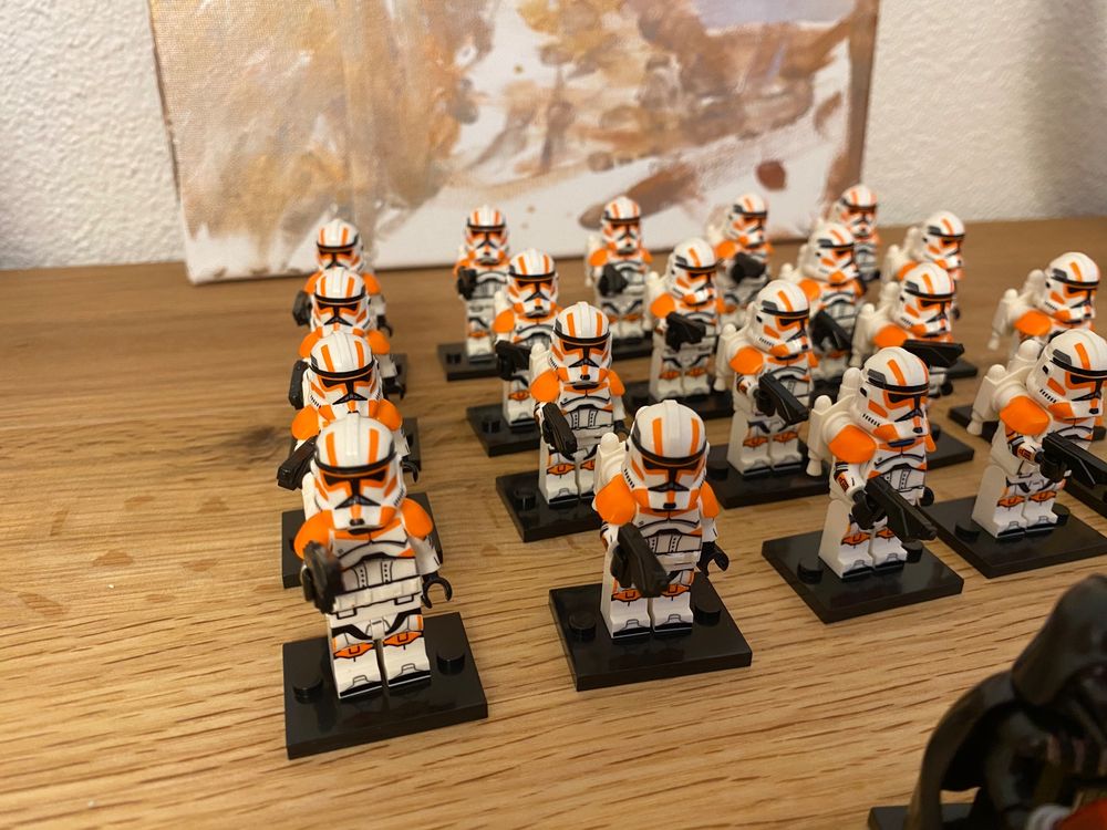 21 Figuren | Star Wars | Trooper Orange | Clone für Lego | Kaufen auf ...