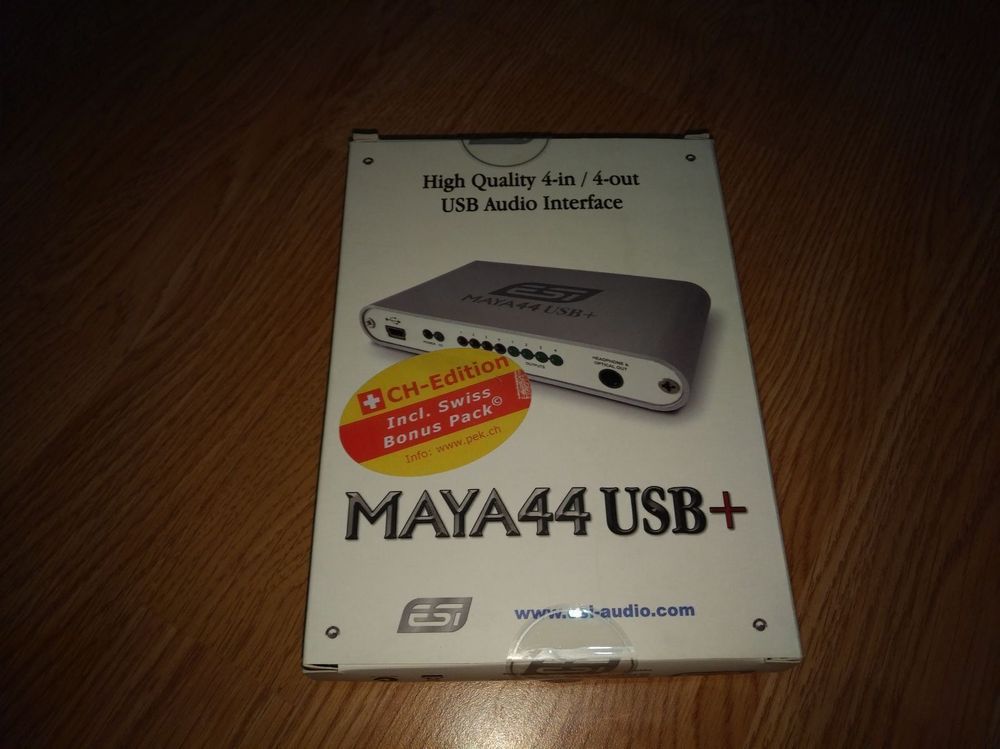 ESI MAYA44 USB+ (Neu und originalverpackt) in Saignelegier für CHF 33.5 – mit Lieferung auf ...