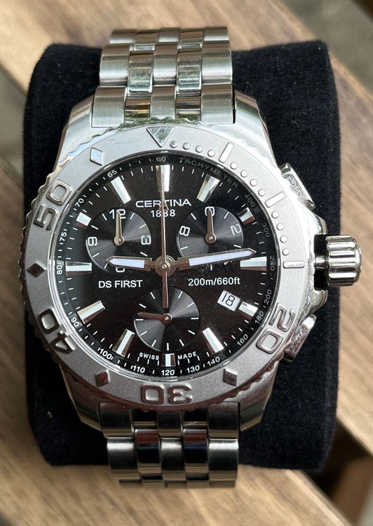 CERTINA DS FIRST STAHL CHRONOGRAPH REF. 541.7184.4261 (Gebraucht) in Schlieren für CHF 170 – mit ...