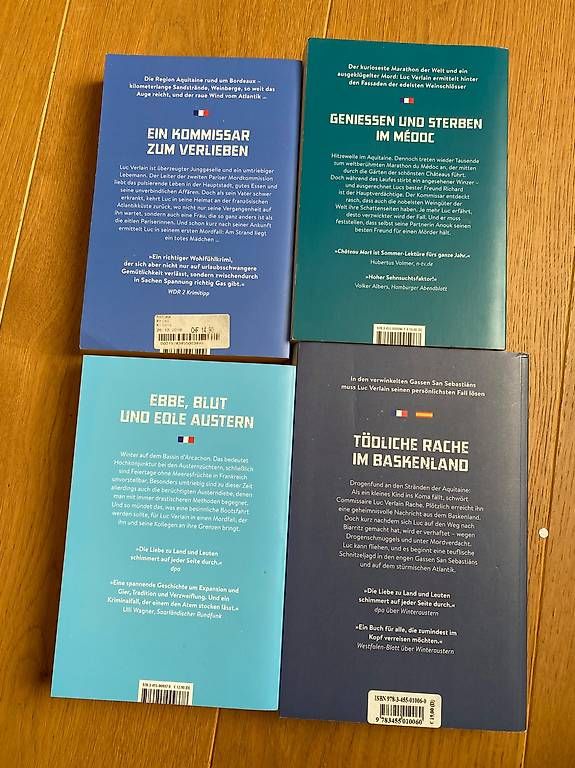 Alexander Oetker: Luc Verlain Krimis, 6 Bände, Top! (Gebraucht) in ...