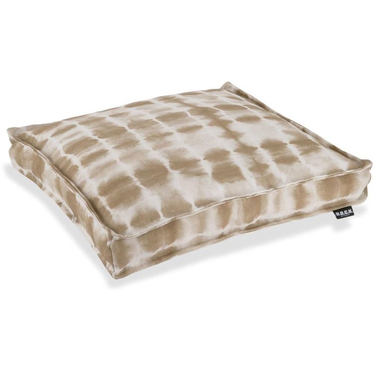 Badu Batik Midnight Outdoor Sitzkissen 40x40x5cm beige (Neu und ...