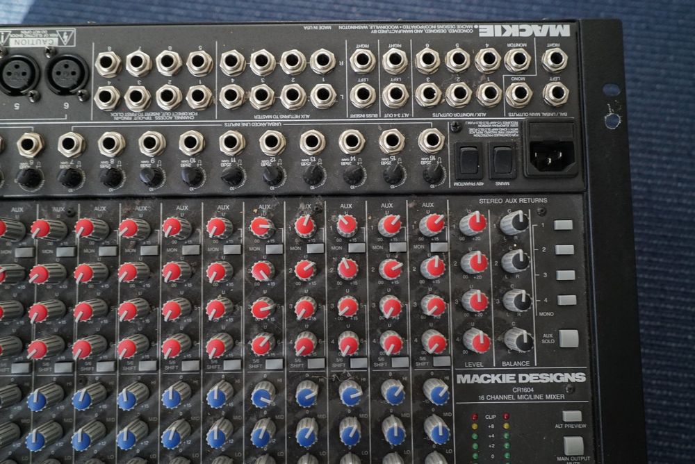 Mackie Designs CR1604 , analoges Mischpult der Klassiker (Gebraucht) in ...