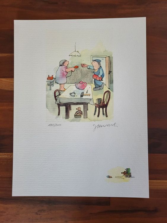 Janosch Originalgrafik handsigniert (Gebraucht) in Baden für CHF 37 ...
