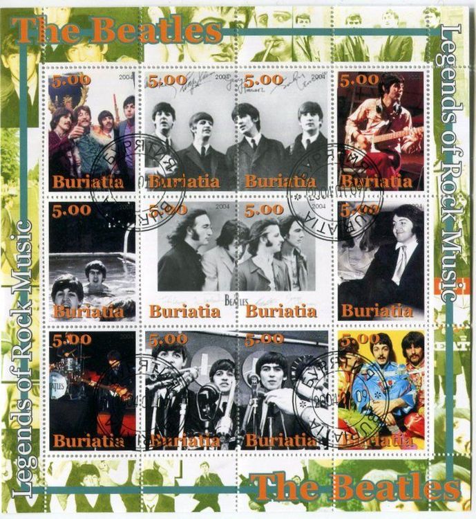 Block "The Beatles". Burjatien. (Neu und originalverpackt) in Basel für ...