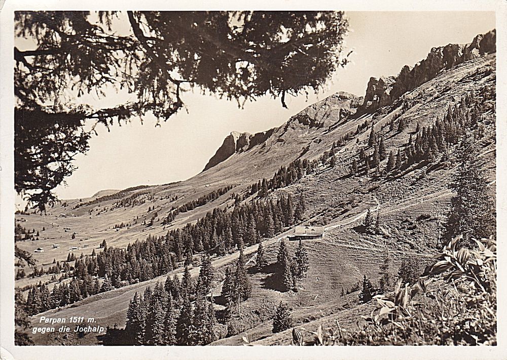 Parpan (Grb.) Aufnahme gegen die Jochalp. | Kaufen auf Ricardo