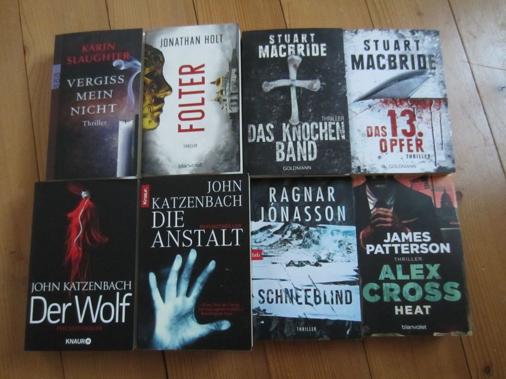 Wunderschöne Spannende Bücher Thriller Fotos