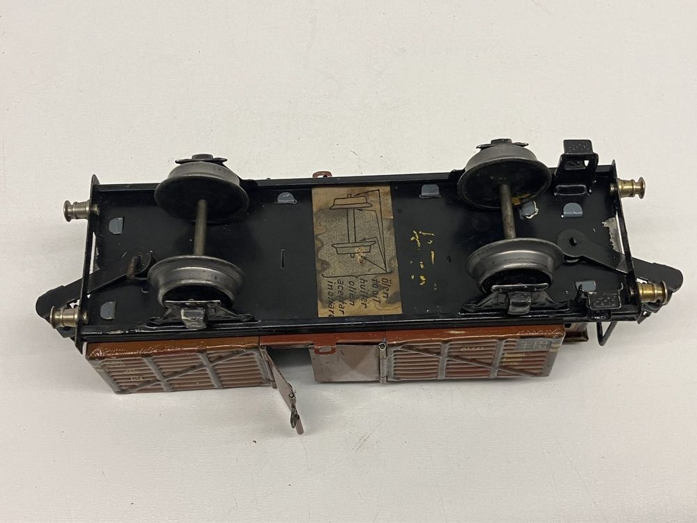 märklin 17710 Spur 0 AC 3L: offener Güterwagen Bremserhaus | Kaufen auf Ricardo